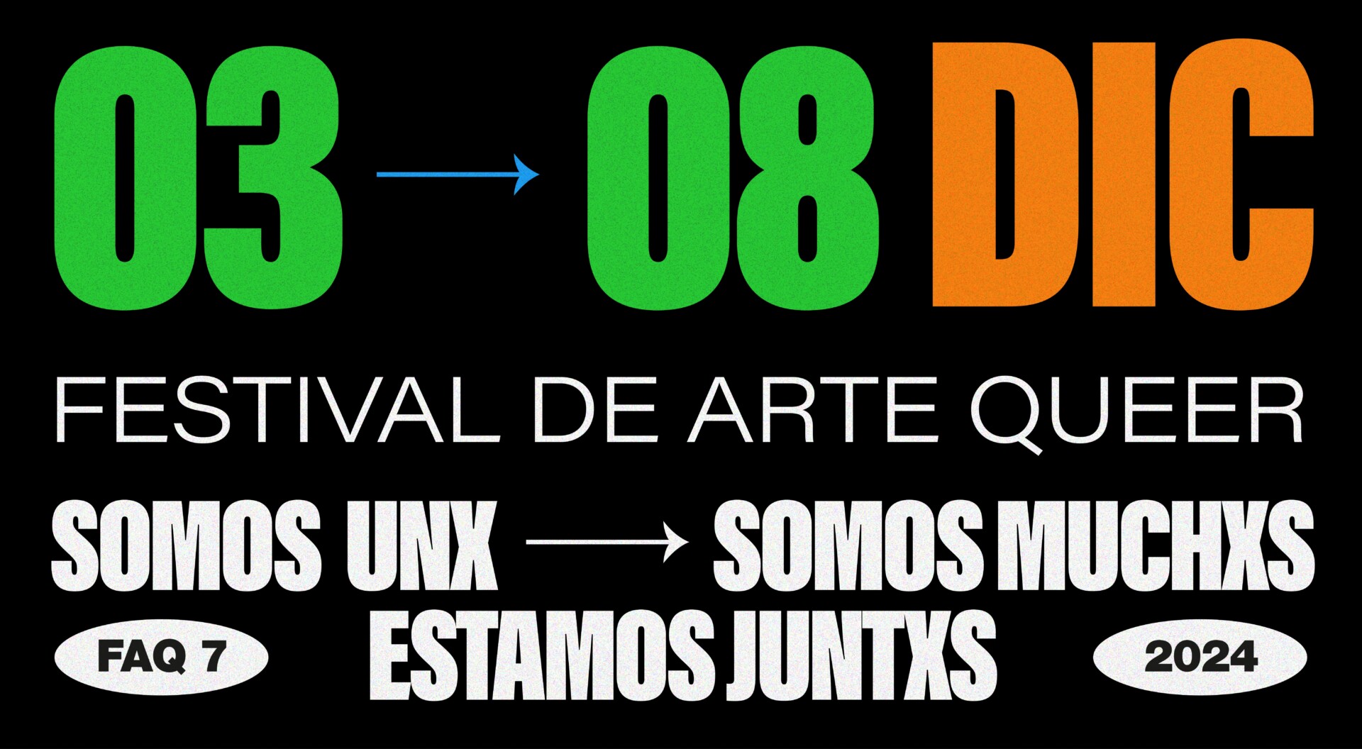 "FAQ 7": llega la 7ª edición del Festival Internacional de Arte Queer | EPU